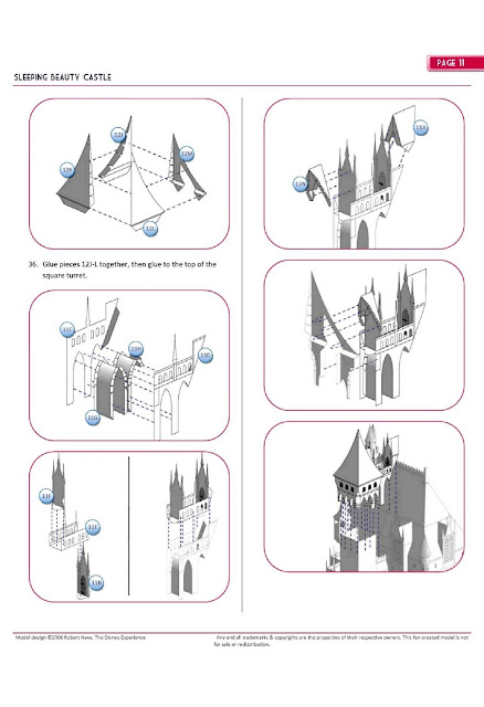 MAQUETA DE CASTILLO PARA RECORTAR Y MONTAR