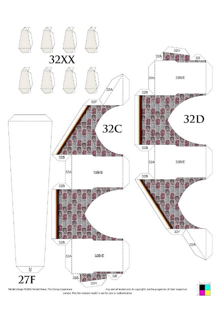 MAQUETA DE CASTILLO PARA RECORTAR Y MONTAR