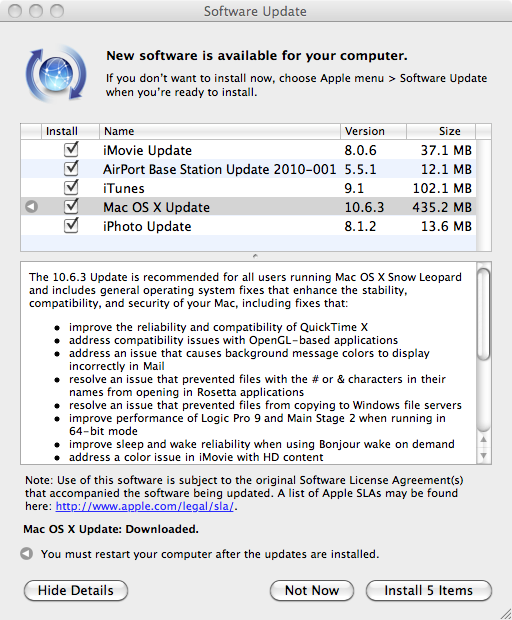 MPECS Inc. Blog: Apple - The Land Of Massive Updates?!?