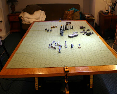 Giant Battling Robots: My New Gaming Table