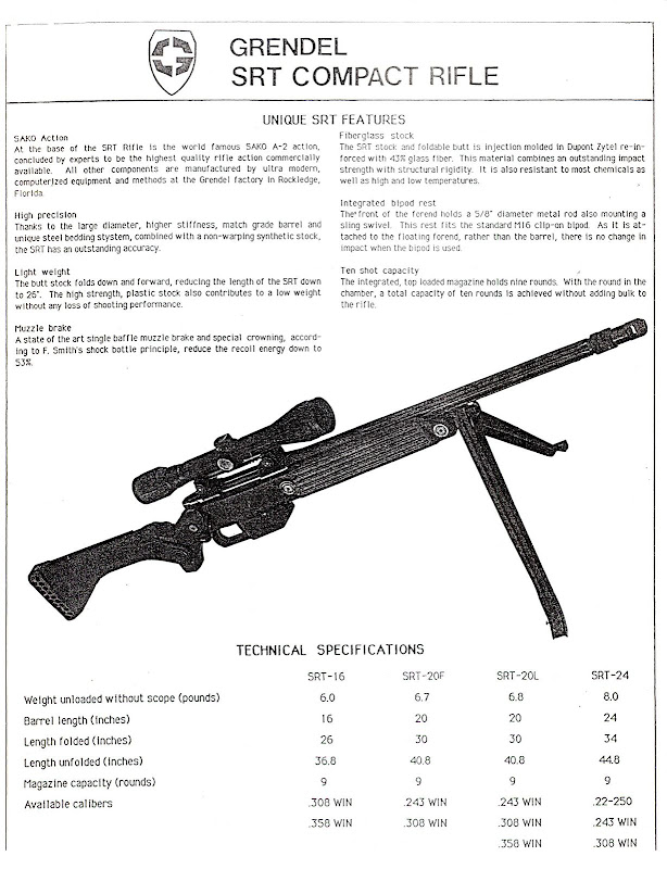 Grendel Brochure scans | Community for Kel-Tec Shooters