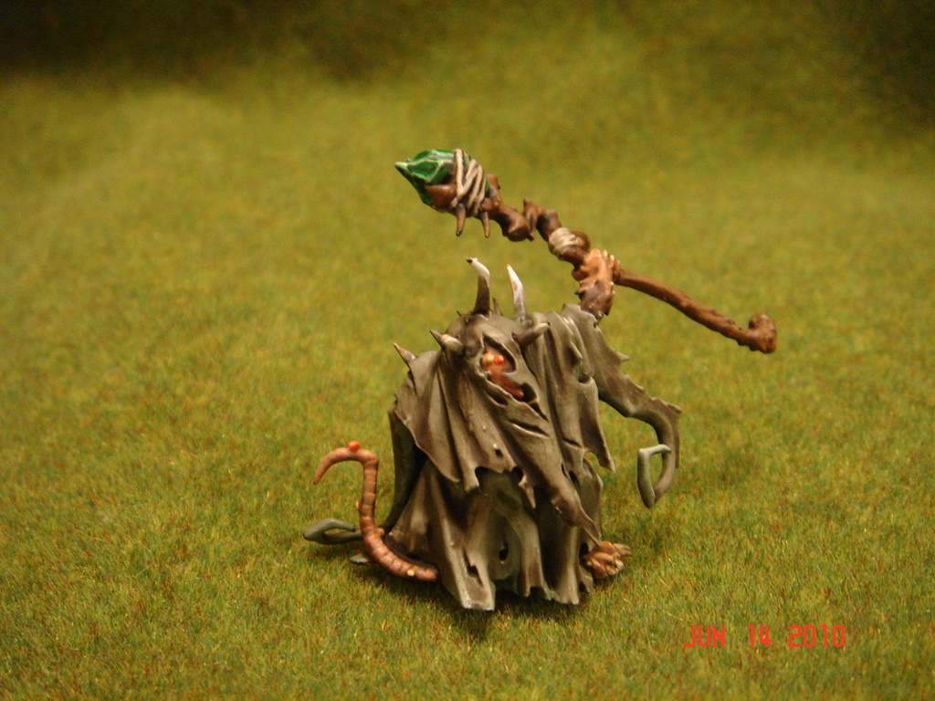 The Chattering Horde: Skaven Plague Priest - Finished!