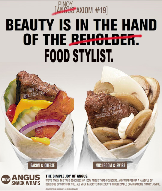 Aquano's Blog: McDo Angus Snack Wrap Attack!