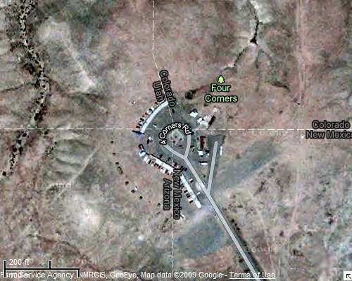 Travelogue of An Armchair Traveller: Quadripoints of the World