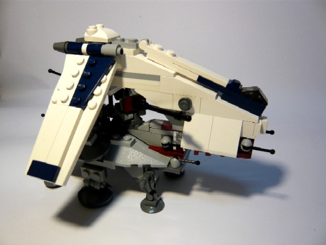 Peow's Passions: Lego Star Wars SDCC 2009 exclusive mini LAAT/c with AT-TE