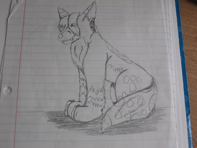 View topic - Wolfaroo Display Case, My fursona IzzyBee - Chicken Smoothie