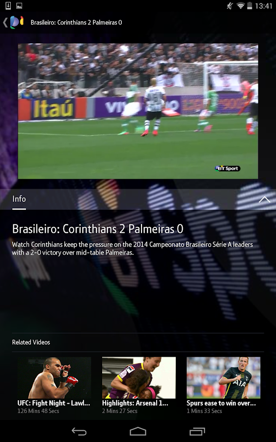 BT Sport - Android Apps on Google Play