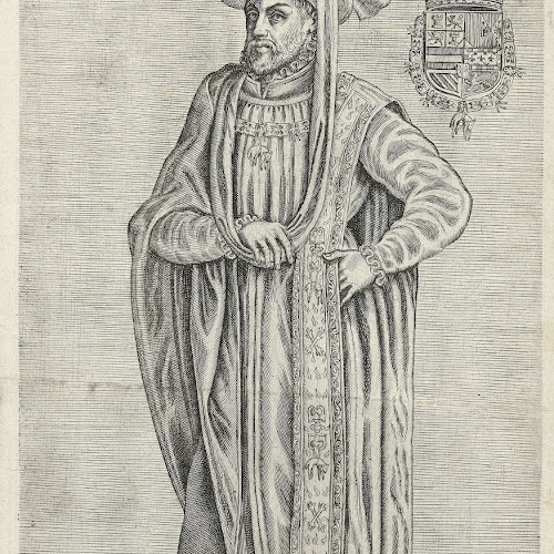 Portret van koning Filips II van Spanje, Frans Huys (attributed to ...