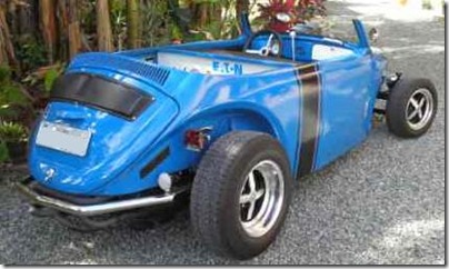 Bizarrices Automotivas: Fusca Hot Rod Fail