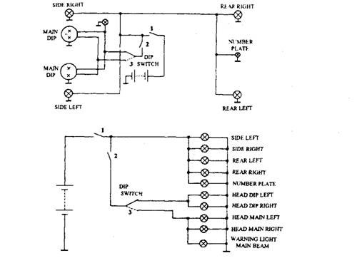 Automotive Headlight Circuit Diagram