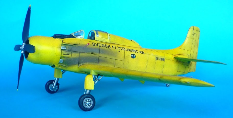1/48 Swedish Skyraider - Ready for Inspection - Aircraft - Britmodeller.com