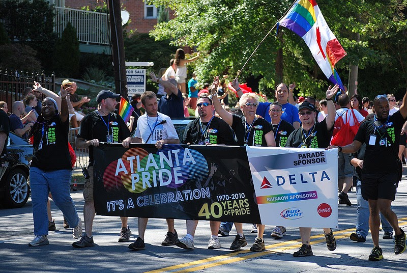 Гей парад в Атланте Atlanta Pride Parade | Atlanta Travel