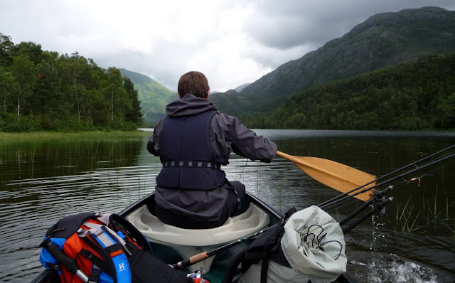 Thunder In The Night: Keel hauling - backpacking with a canoe