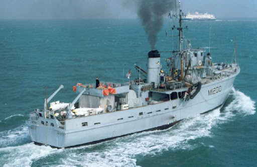 Ships bell for HMS Soberton with St... © Basher Eyre :: Geograph ...