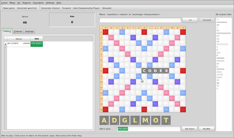 เล่น Crossword แบบเทพๆ กับ Quackle ตอนที่ 2 | Akedemo (o-o)