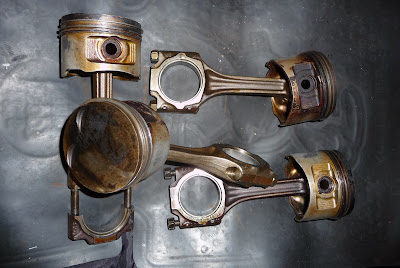 FS: 2.0 16V pistons & conrods from 9A block / Jetta GTI Passat Golf ...