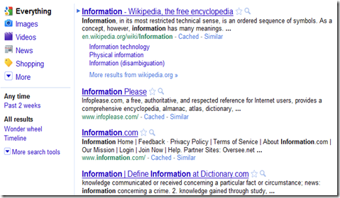 Things No One Cares About: Google. Gooooogle. Goooooooooooogle. And ...
