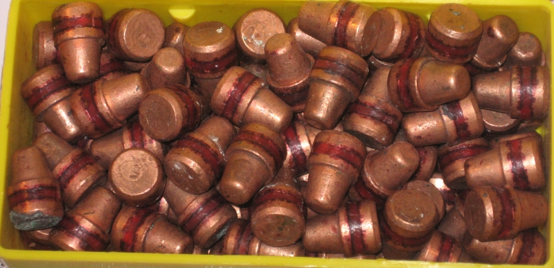 Copper plated cast bullets w/lube - Pistol Reloading Components ...