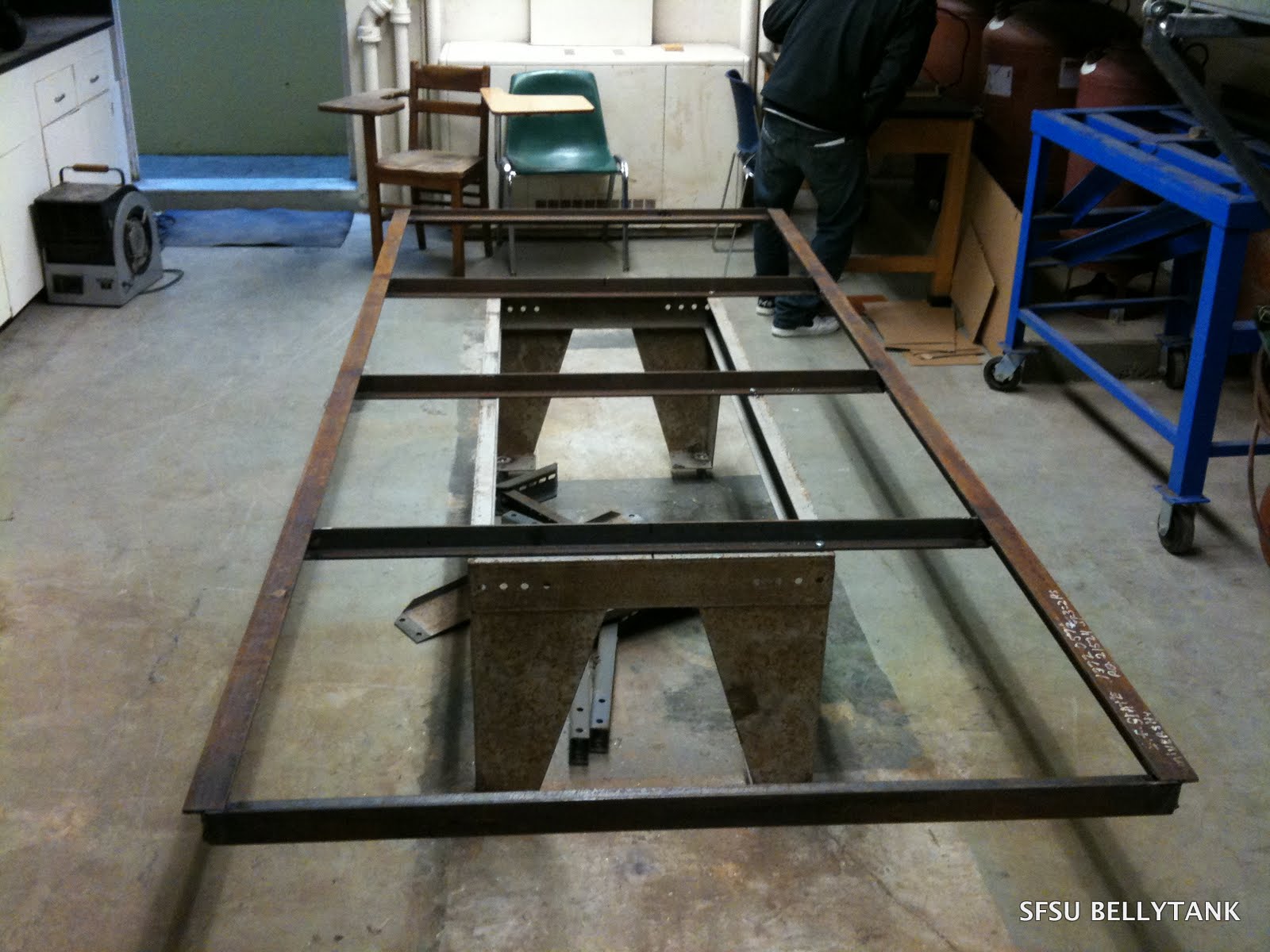 SFSU Belly Tank Lakester - Chassis