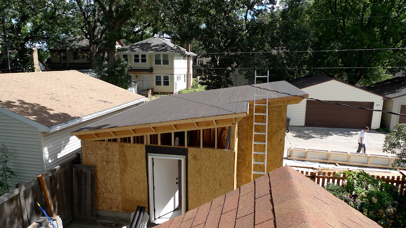 Garage build - Modern, Shed Roof, Rain Screen Siding | Page 2 | The ...