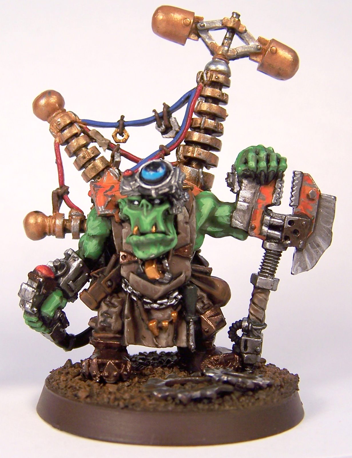Painting in Space: Big Mek with a Kustom Force Field