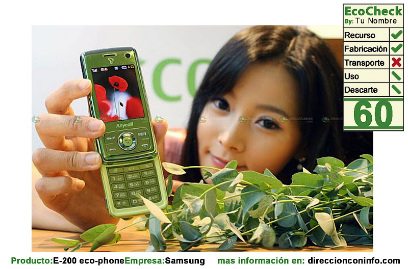 ecocheck: evaluación de sostenibilidad de productos