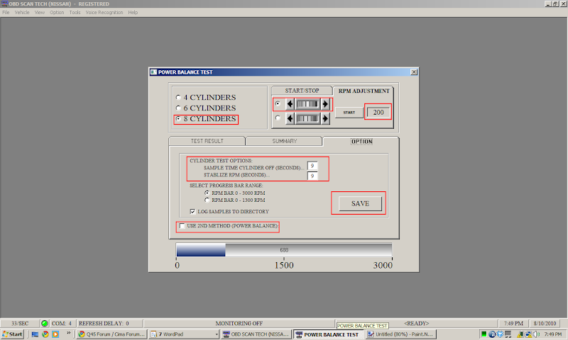 OBD Scan Tech Nissan Power Balance Works - Nissan Forum | Nissan Forums