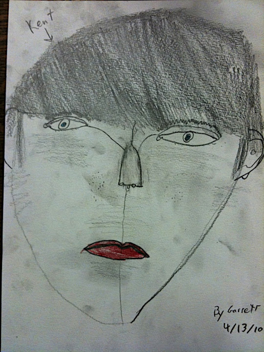 The Accidental Art Teacher: Week 27: Self Portrait in pencil