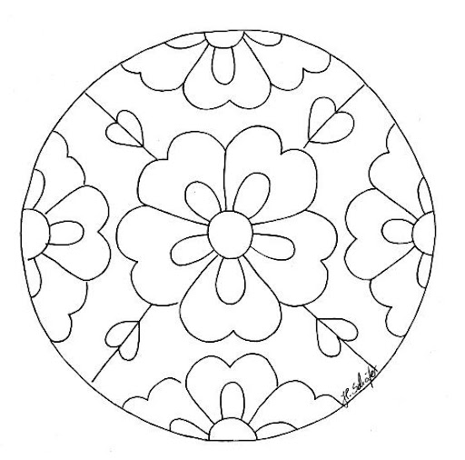 MANDALAS INFANTILES PARA COLOREAR