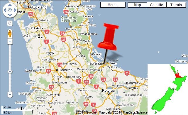 Pushpin Pilgrim: Mount Maunganui and Tauranga