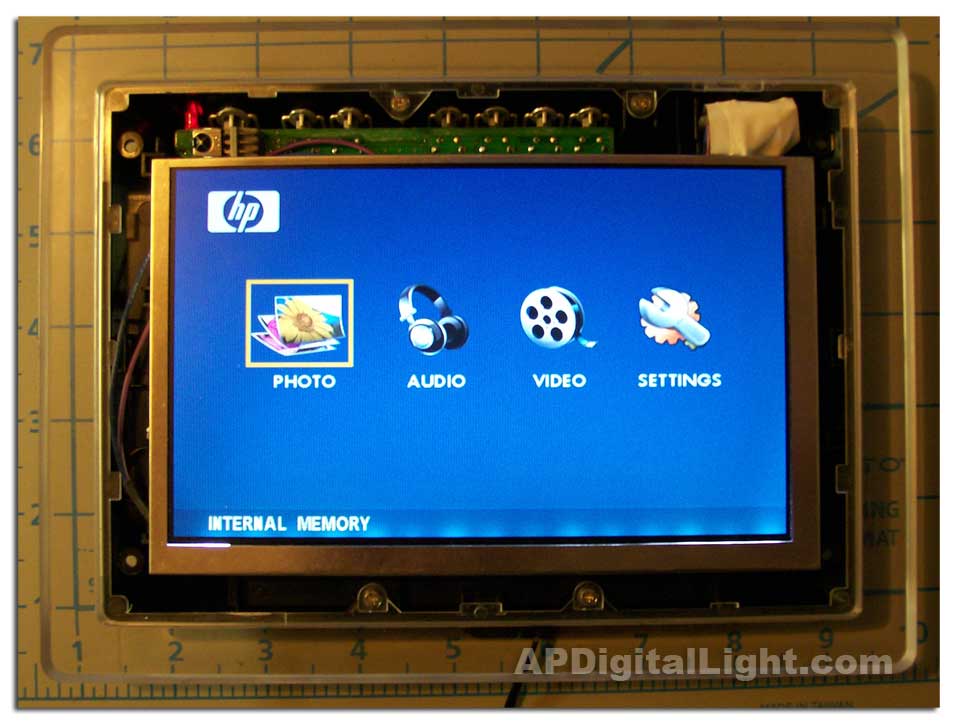 AP Digital light: LCD backlight repair