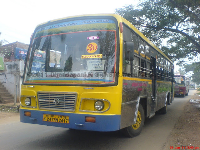 New Normal City bus in Coimbatore | TNSTC Blog - TamilNadu State ...