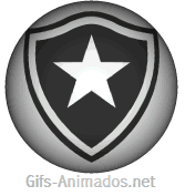 gif animado do Botafogo de Futebol e Regatas em 3D escudo time de ...