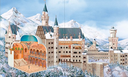 Neuschwanstein castle layout - bastatops