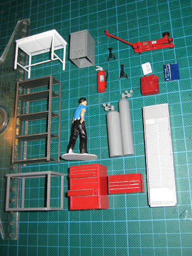 Fujimi Kit 'Garage & Tools' | SlotForum