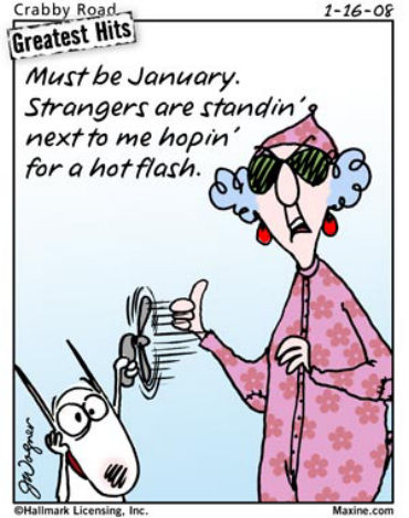 Chuck's Fun Page 2: Maxine Speaks of the Weather