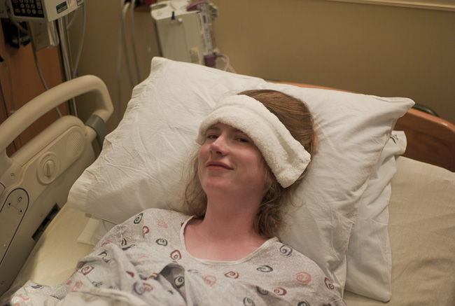 Birth: Relaxing Between Pushing Contractions