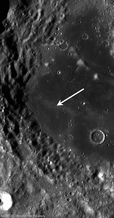 Lunar Pioneer: Terraced Craters in Aitken Crater
