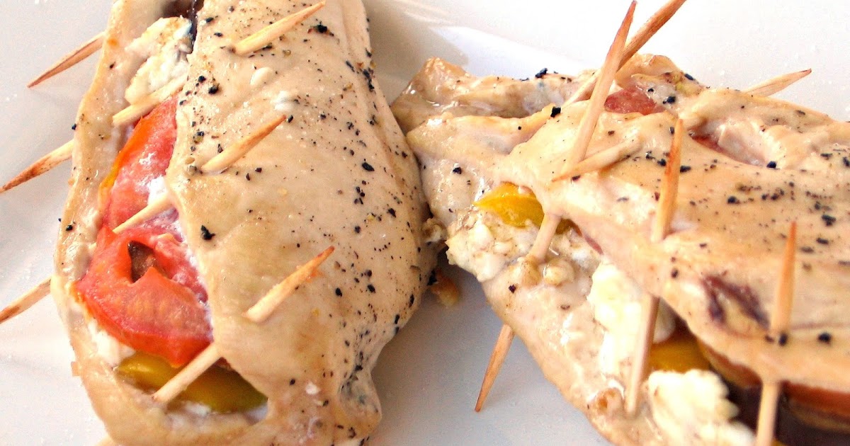 The Creative Pot: Grilled, Stuffed Chicken Fillets