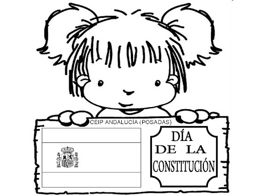 DIA DE LA CONSTITUCION COLOREAR DIBUJOS DIA DE LA CONSTITUCION