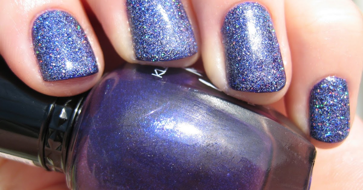 DizzyNails: Lovely Purple Holo