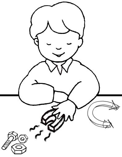 Dibujo de iman para colorear - Imagui