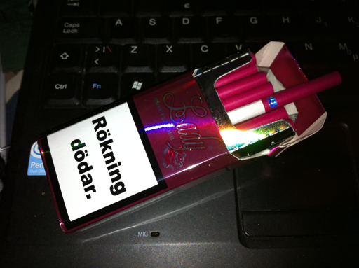 MammoMilla: Rosa cigaretter