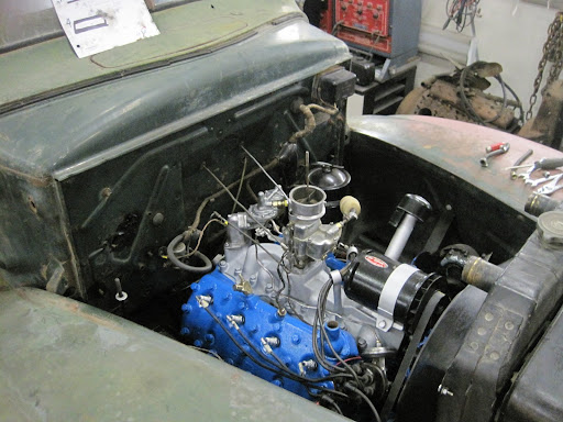 46 Mercury truck Engine swap | The H.A.M.B.