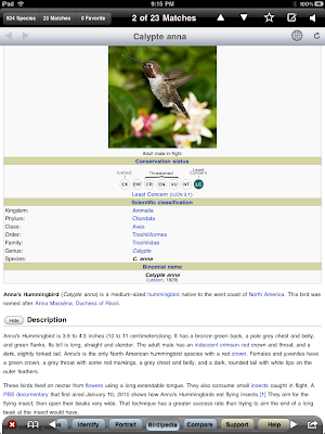 Birding Is Fun!: Review: iBird Pro HD for iPad by Jim Lyons