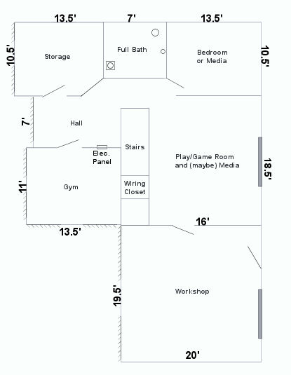 Which room would you pick? 10.5x13.5 or 16x18.5? | AVS Forum