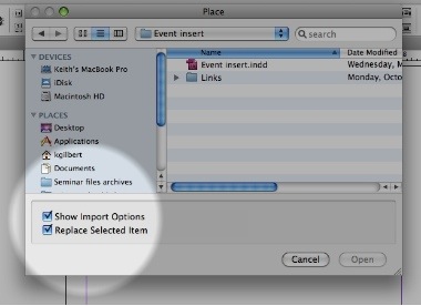 Tips & Techniques: InDesign's "Import Options" dialog