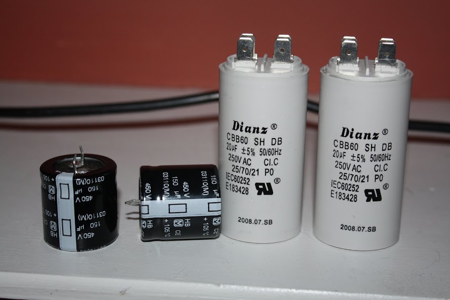 120V Capacitor start/stop Mill motor