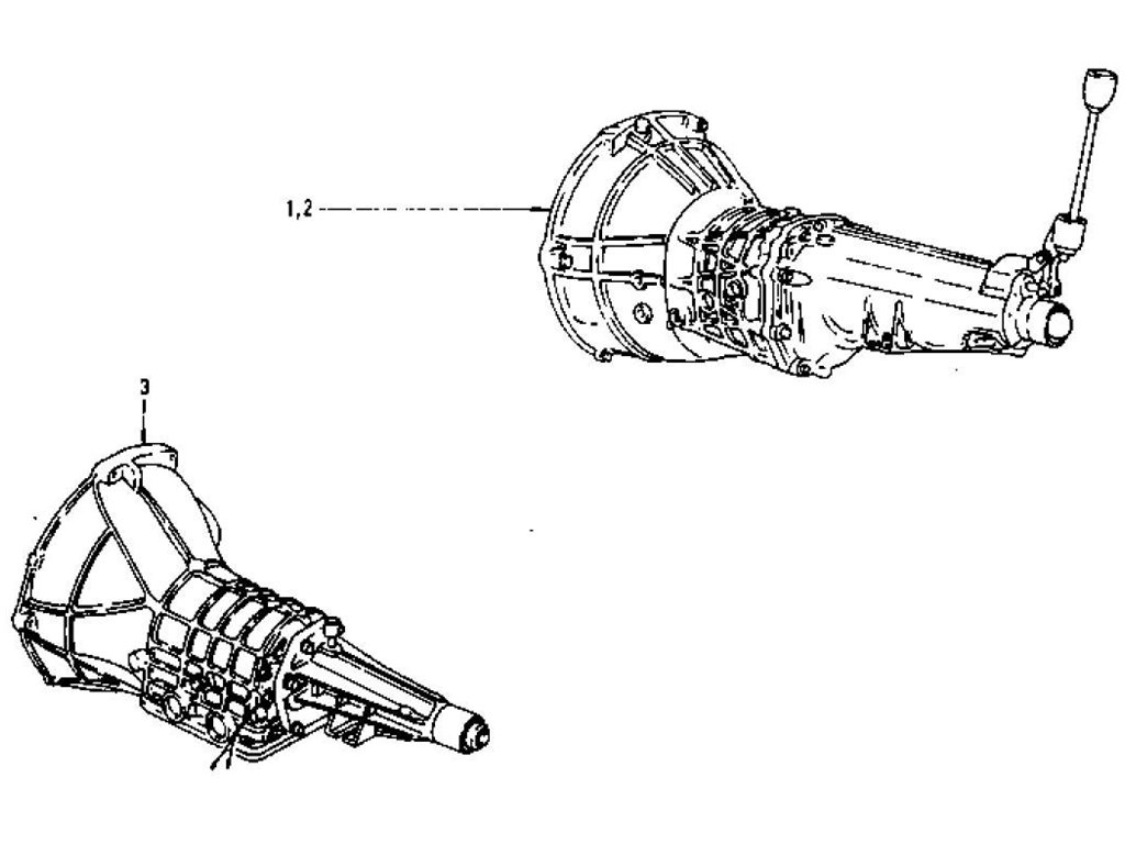 Datsun 240Z/260Z/280Z Transmission Assembly