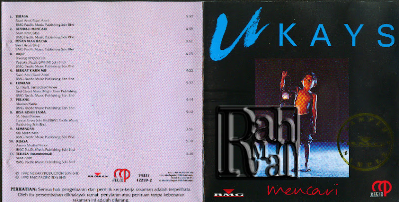 UKAYS – MENCARI (1992) | Nostalgia Lagu-Lagu Melayu